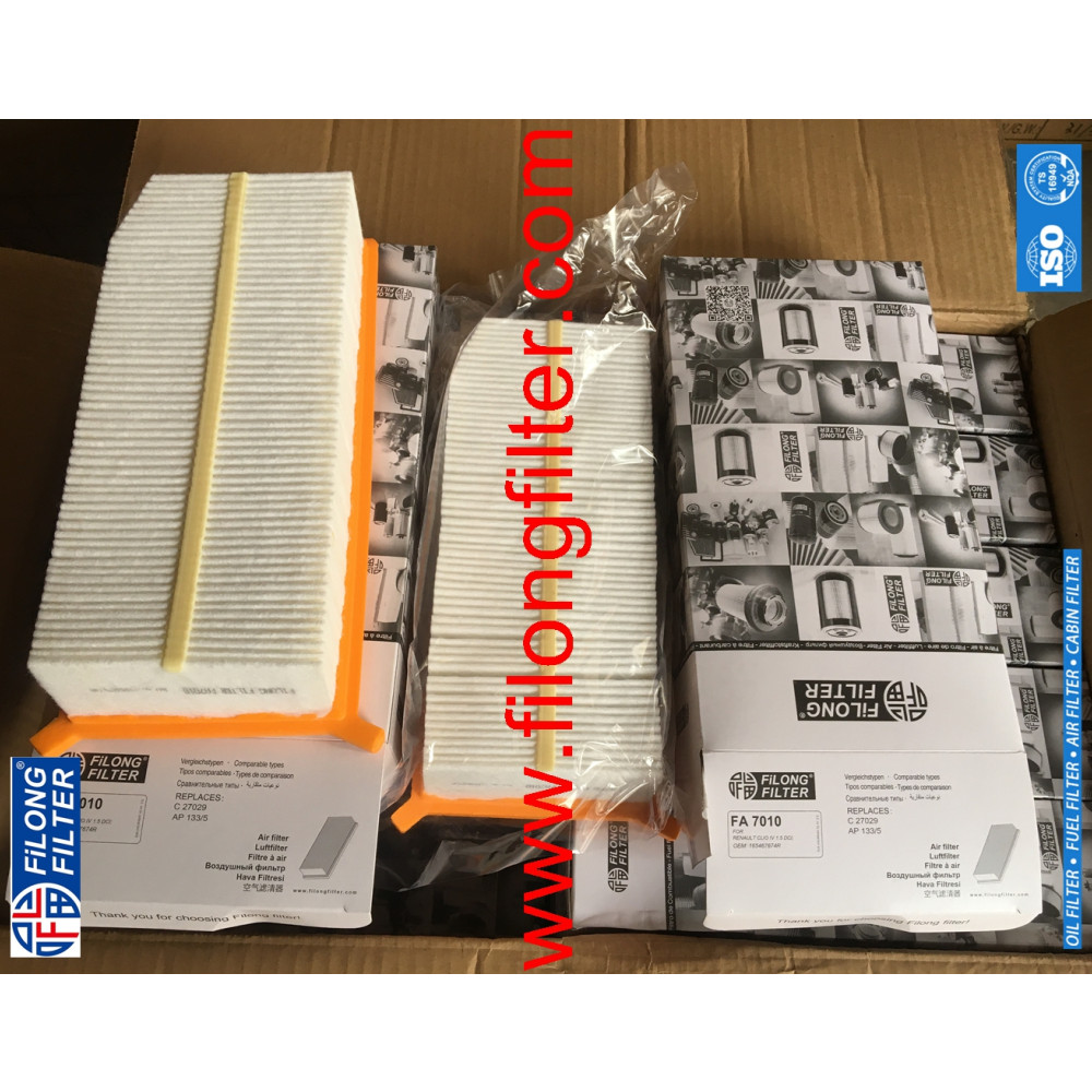 FA-7010,165467674R, 16546-7674R,C27029,AP133/5 Wholesale Car Air Filter ...