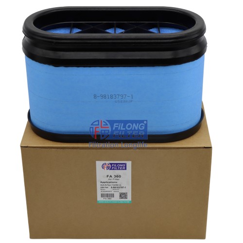 FA-360,8-98183797-1, 8-98183797-0 ISUZU ELF 4JJ1-T NKR85 3.0L A/F 8 ...